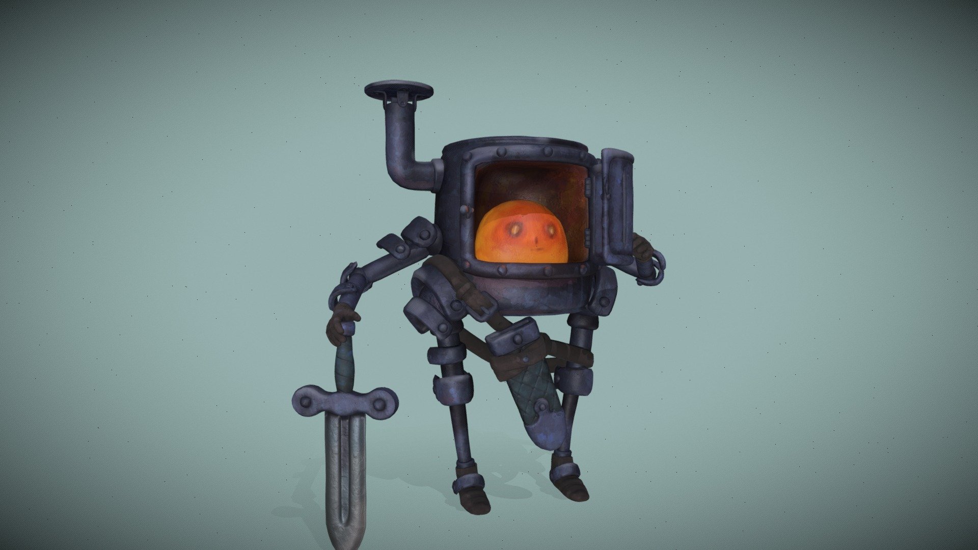 Stylized Creation Furnace Knight - 3D model by Mizuchix [34f582c ...