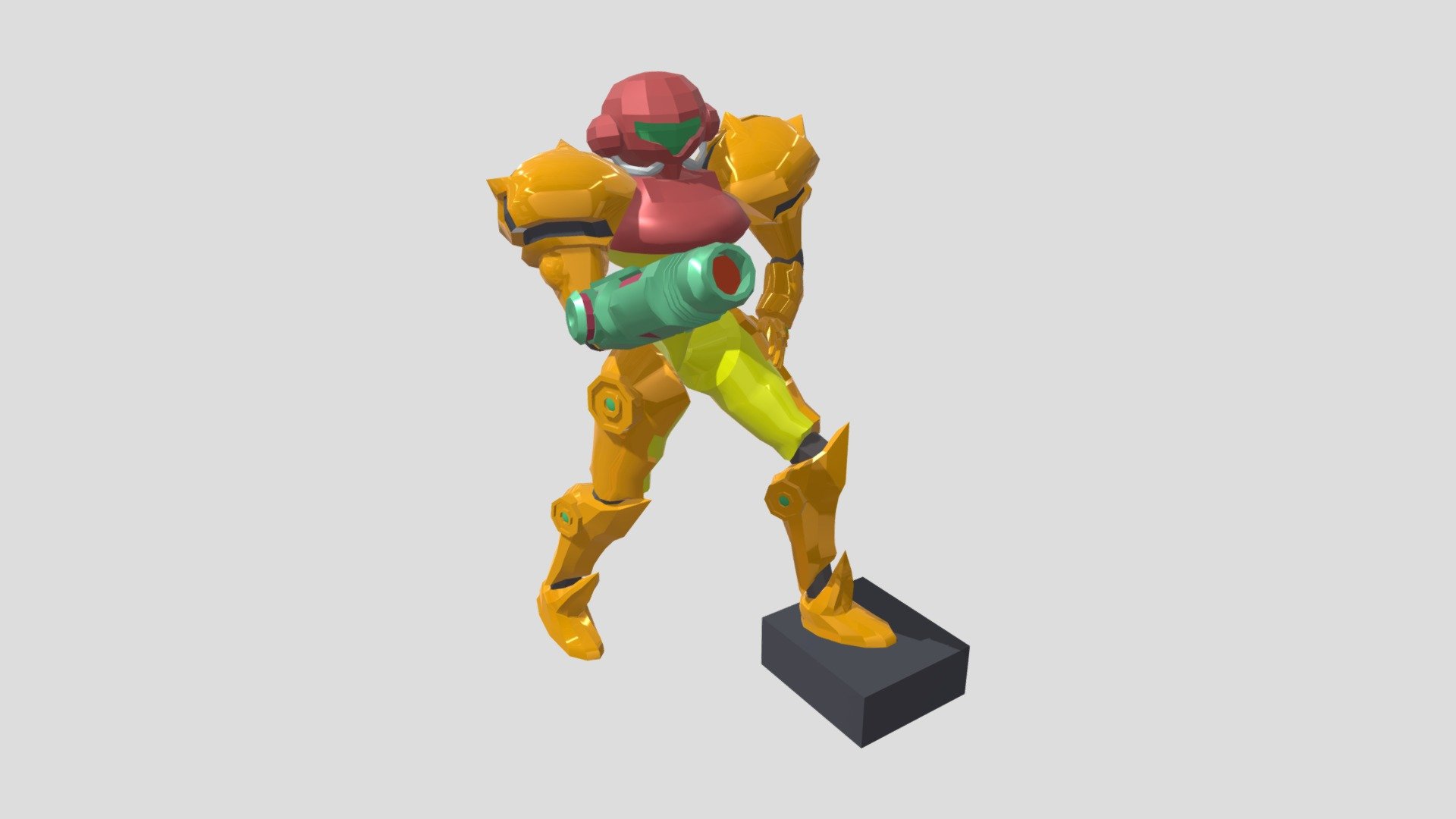 Samus - Color - Download Free 3D model by garmanm [34f71e2] - Sketchfab