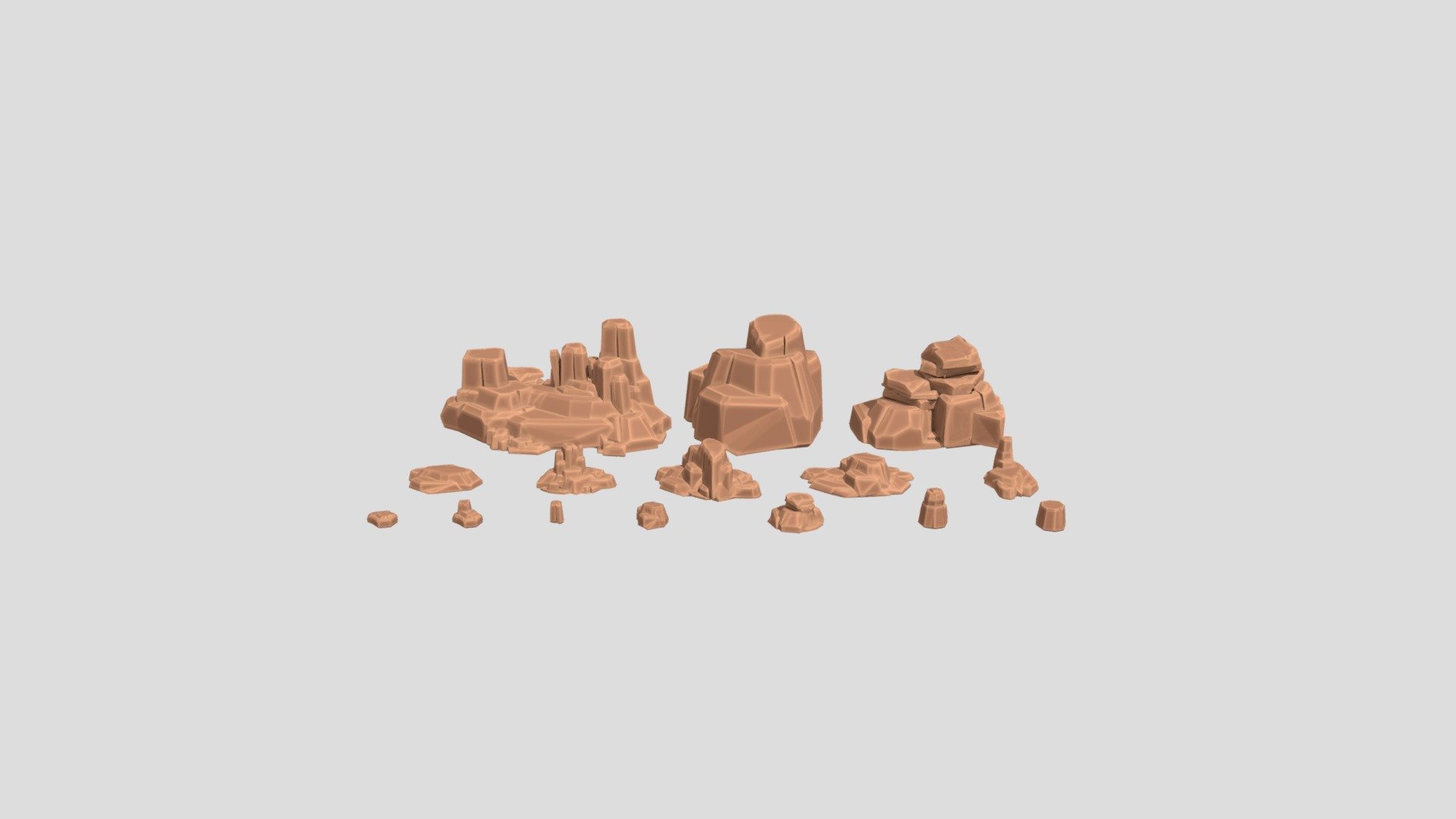 Desert Rocks Stones Pack - 3D model by fengxing1 [34f7749] - Sketchfab