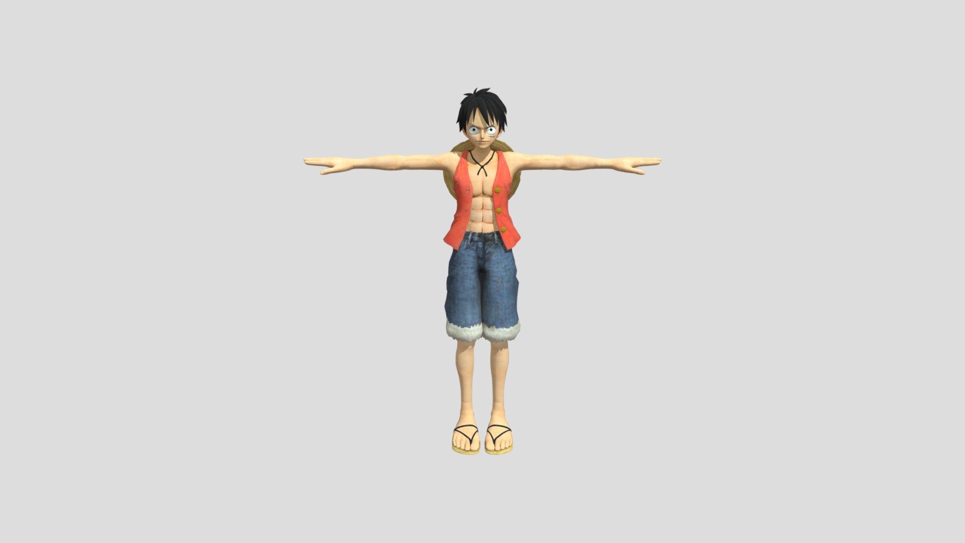 Monkey D Luffy - Download Free 3D model by Tigerar1 (@allanromanreyes ...