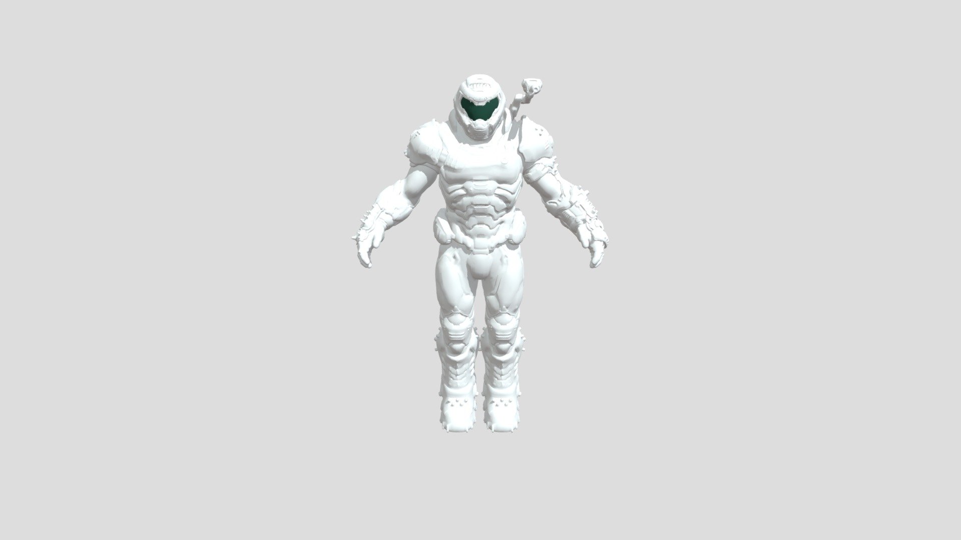 doom eternal slayer - 3D model by HxpnoticYT [34f910e] - Sketchfab