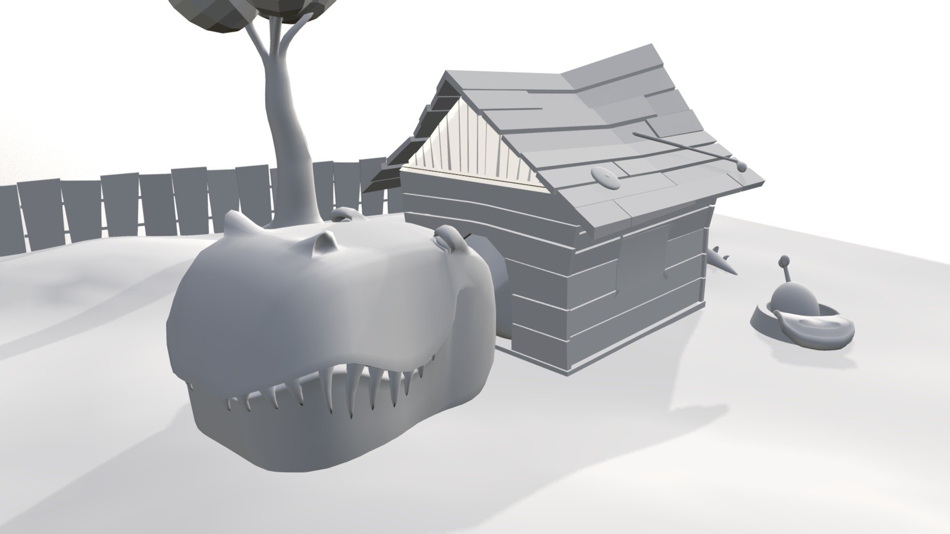 Dragon House - 3D model by IoanaGorcea [34f92d8] - Sketchfab