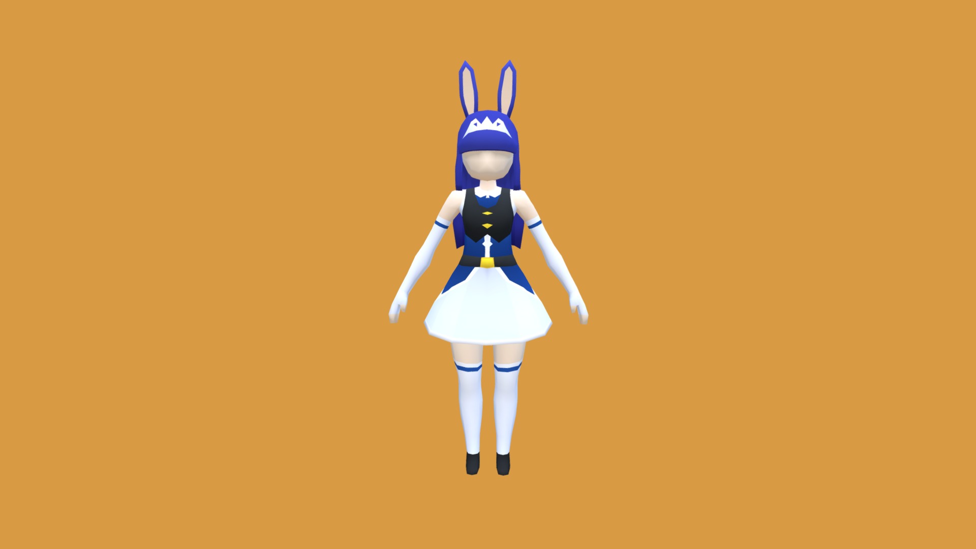 Bunny - 3D model by squareanon [34fa32f] - Sketchfab