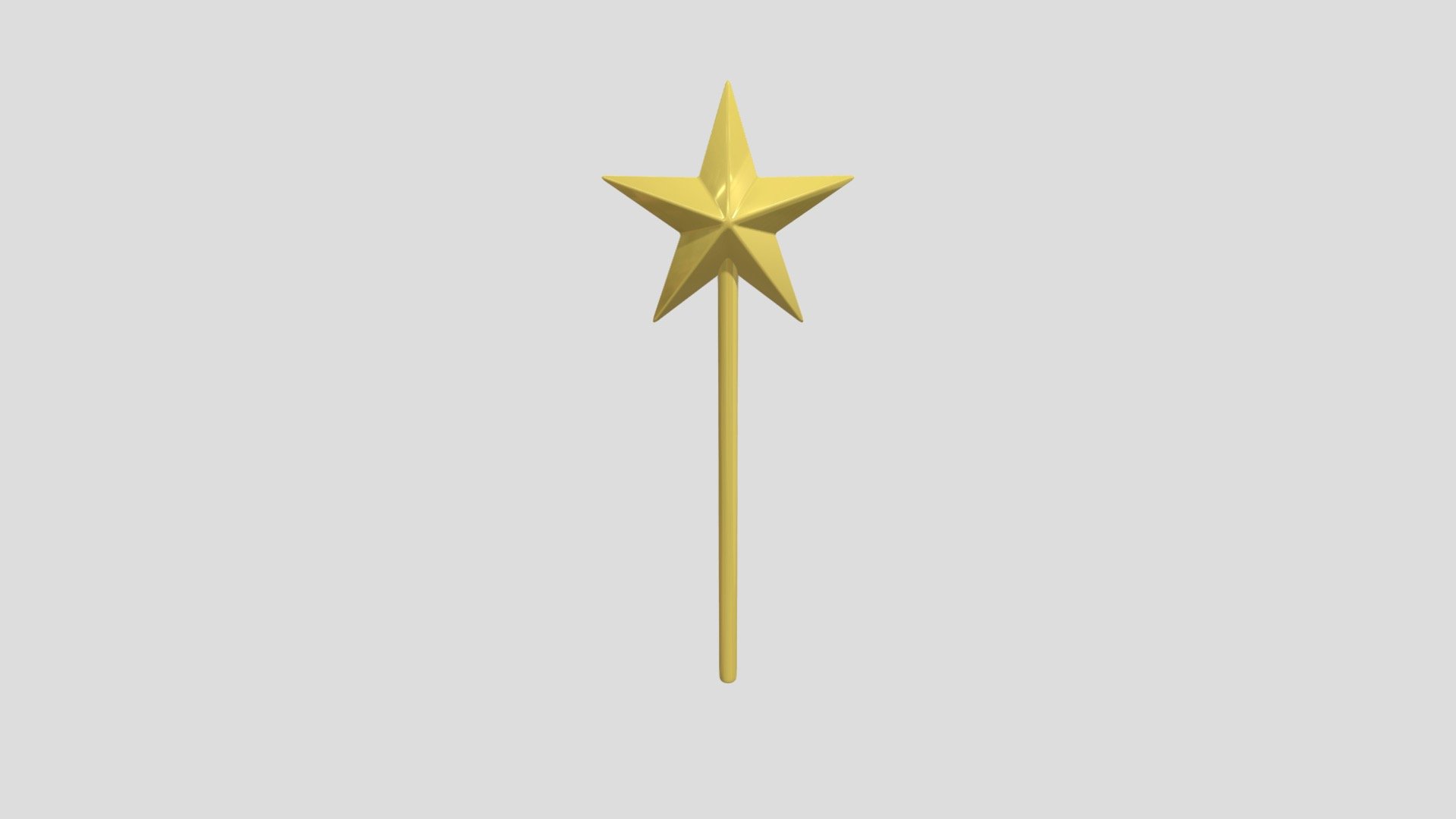 Magical Wand - Buy Royalty Free 3D model by Ed+ (@EDplus) [34fb623 ...