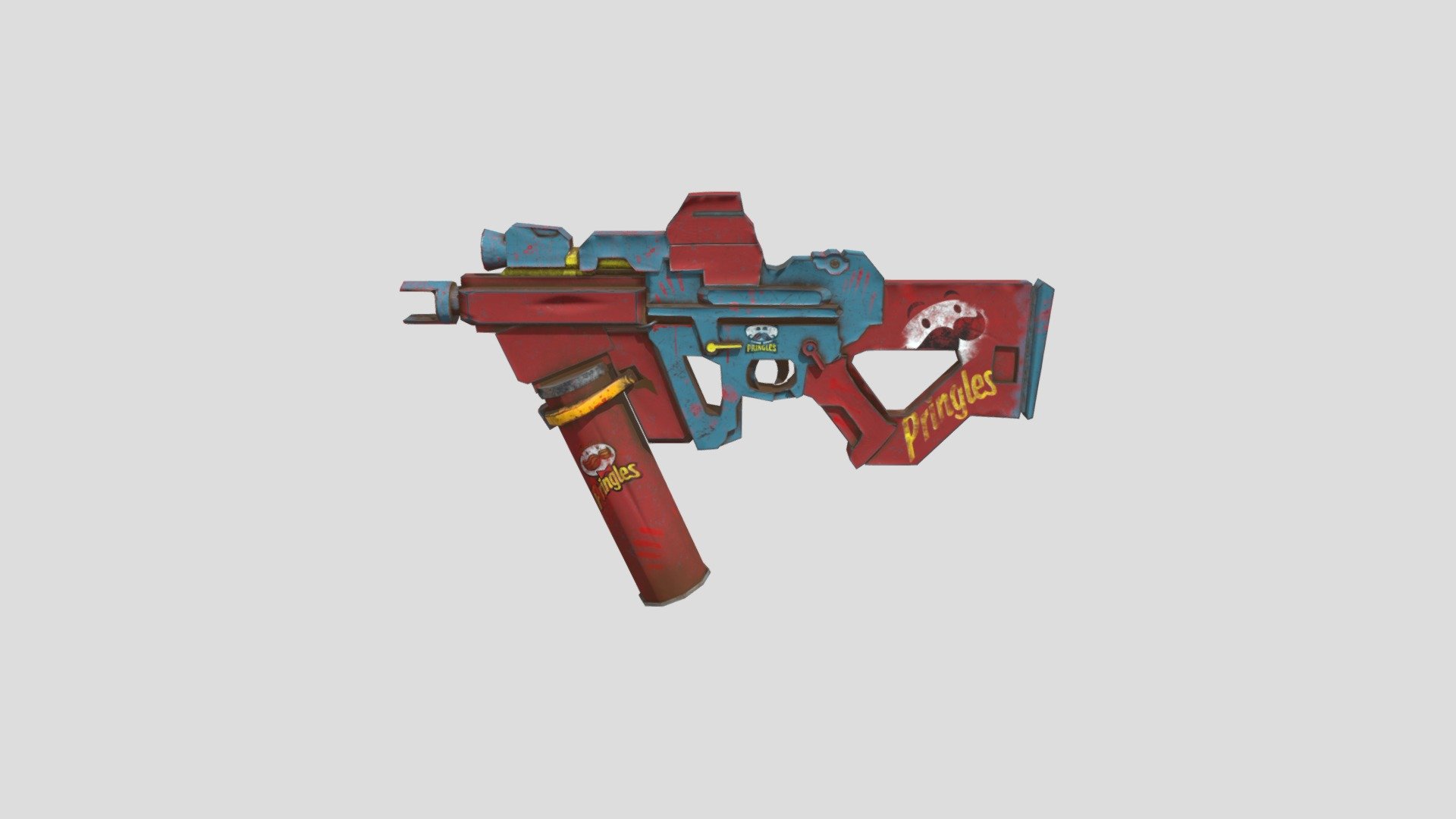 pringle gun - 3D model by Lautaro Massignani Formia (@Lautimassi.com ...