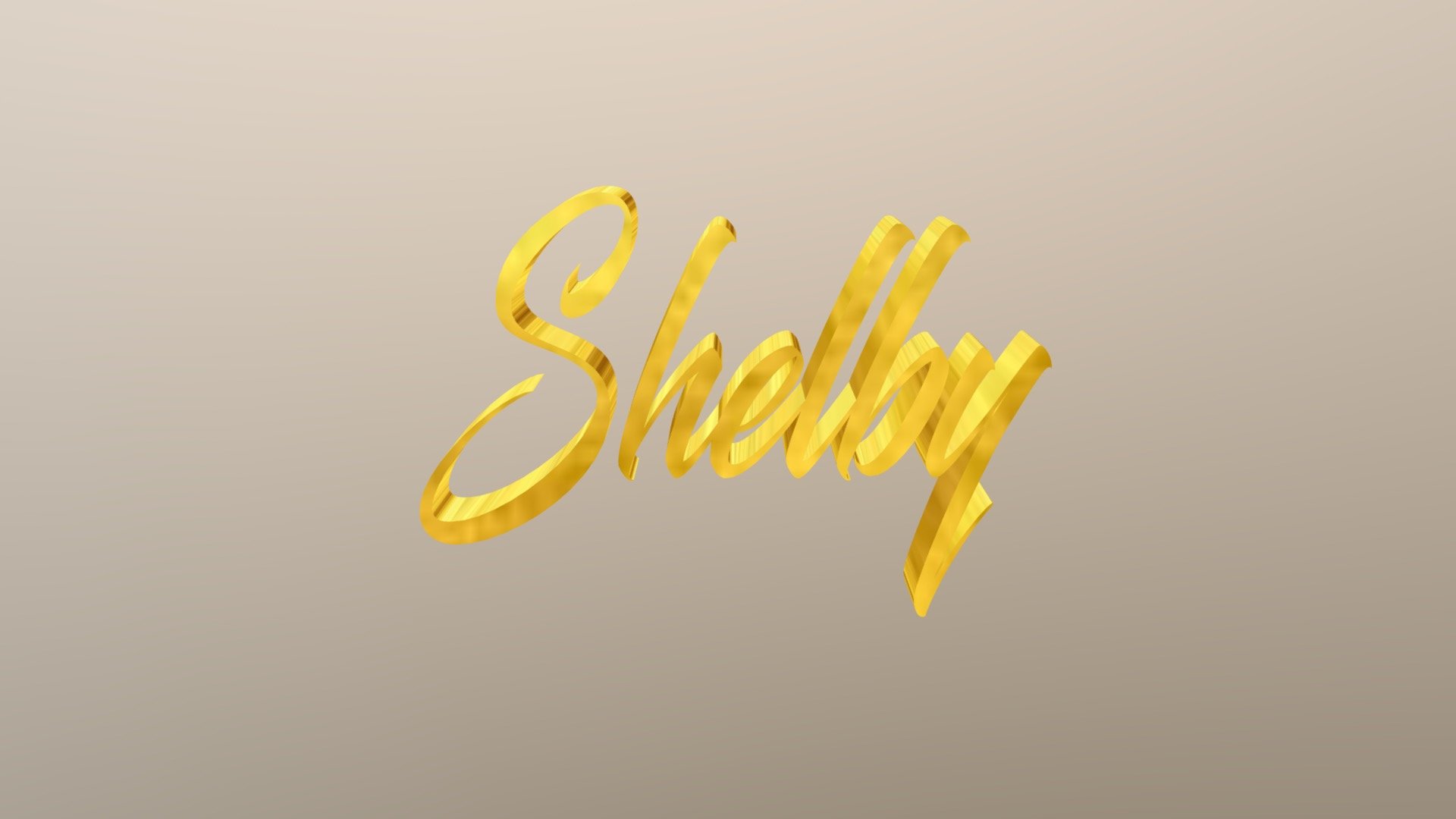 Shelby Font 2 - 3D model by Capture It In 3D (@CaptureMeIn3D) [34fc77f ...