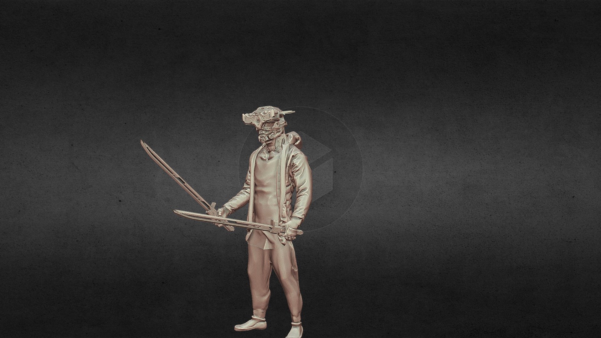 Robot_Sword - 3D model by evgi [34fcbce] - Sketchfab