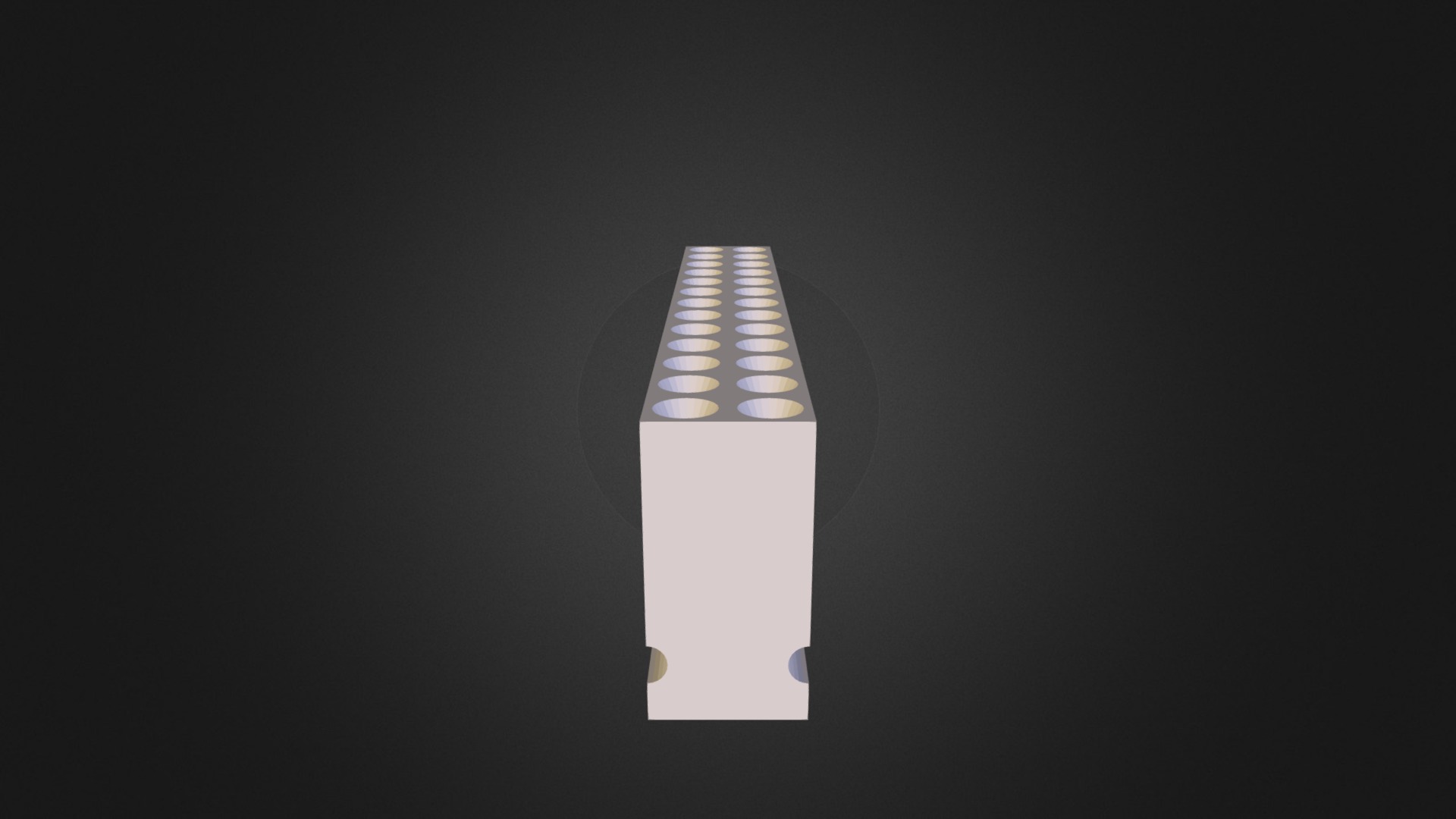 26 Pin Cable Connector Cap - 3D model by 3dindustries [34fd5d0] - Sketchfab