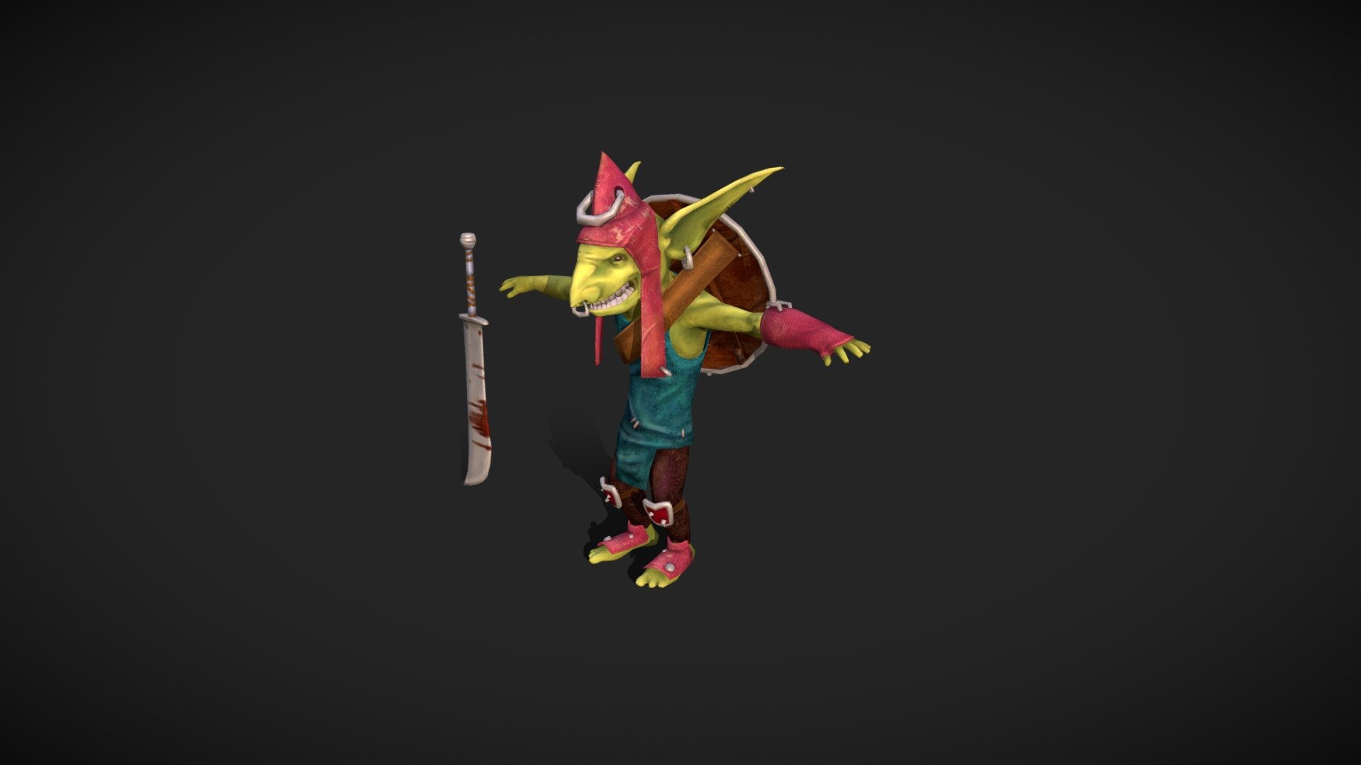 Goblin FULL - 3D model by Elen Theli (@helentheli) [34fdd50] - Sketchfab