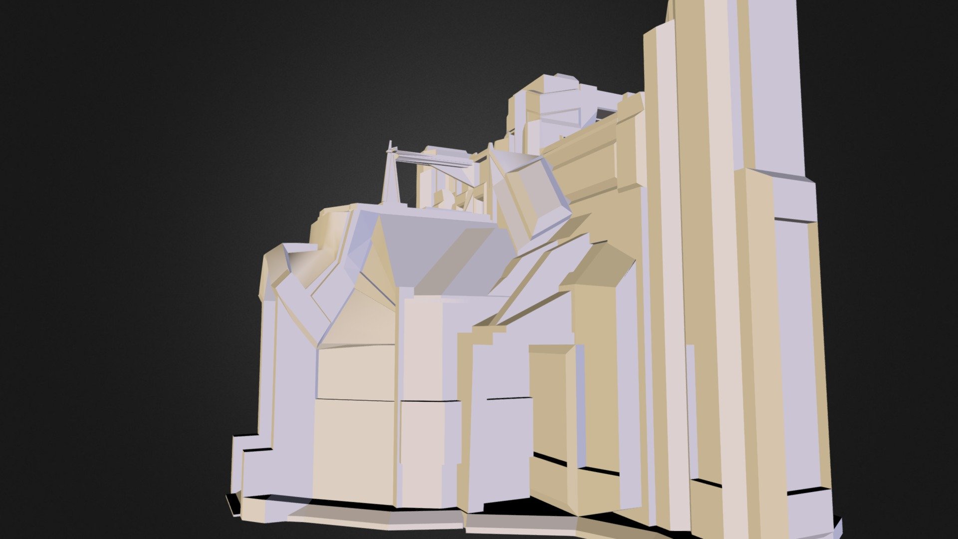 Failed Polygon Castle - 3D model by stalbin [34fed30] - Sketchfab