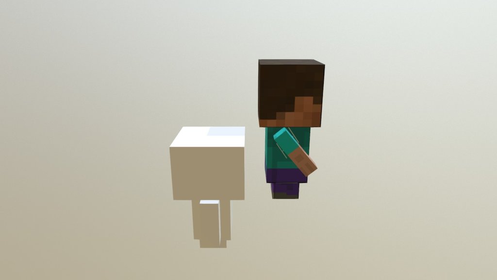 Cubecraft Character - 3D model by Fokkusues [34fee83] - Sketchfab