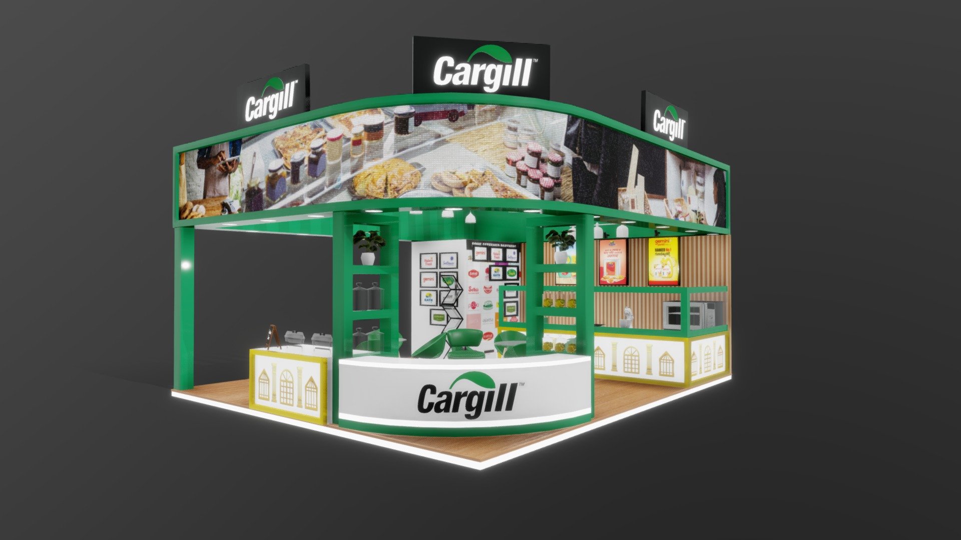 Cargill_FAIC 2024 Exhibition Stall - Download Free 3D model by Sketchy ...