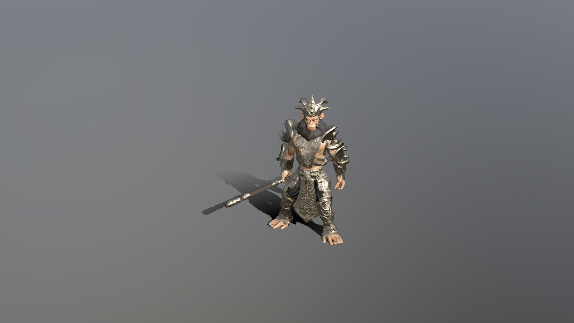 Monkey King Sun Wukong - 3D model by serinox [34ff958] - Sketchfab