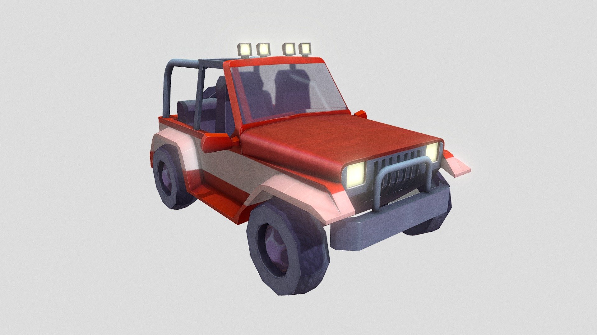 Low Poly Car - Download Free 3D model by niktonigde [35002d2] - Sketchfab