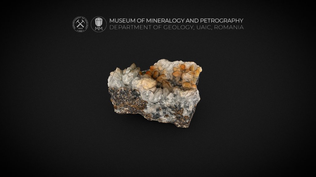 Display case 4 - A 3D model collection by Museum of Mineralogy and ...