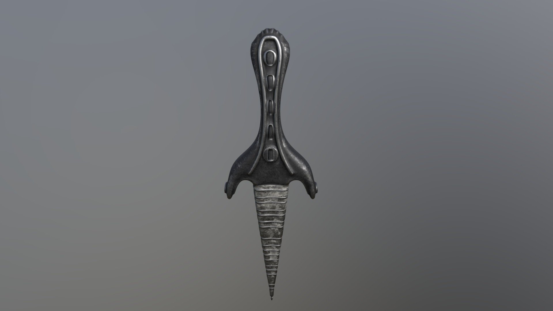 GDO Arms CR1-4TK (Biomechanical Dagger) - 3D model by georgedo [35078bf ...