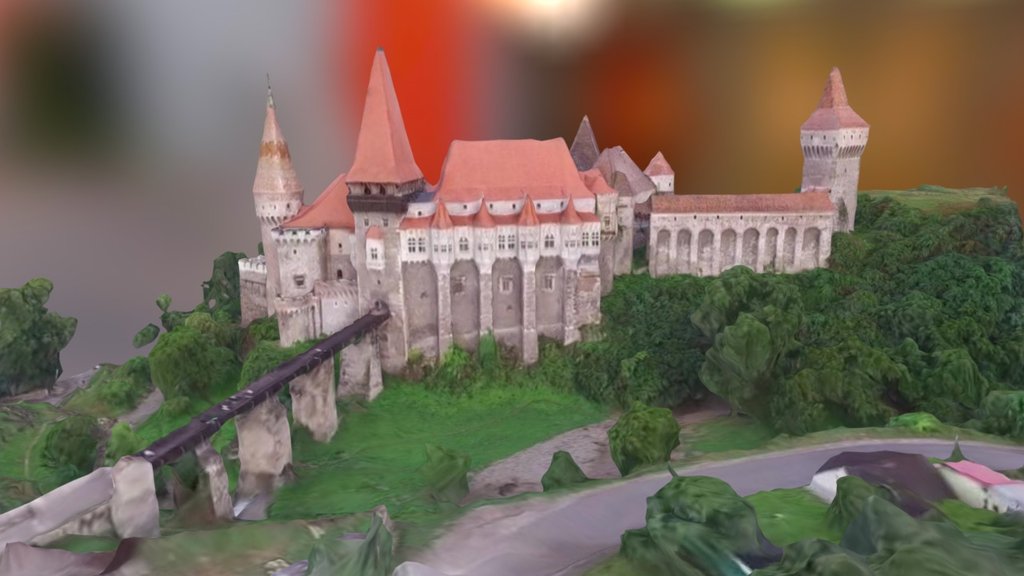 Castel Hunedoara - Download Free 3D model by kimbo [3507dac] - Sketchfab