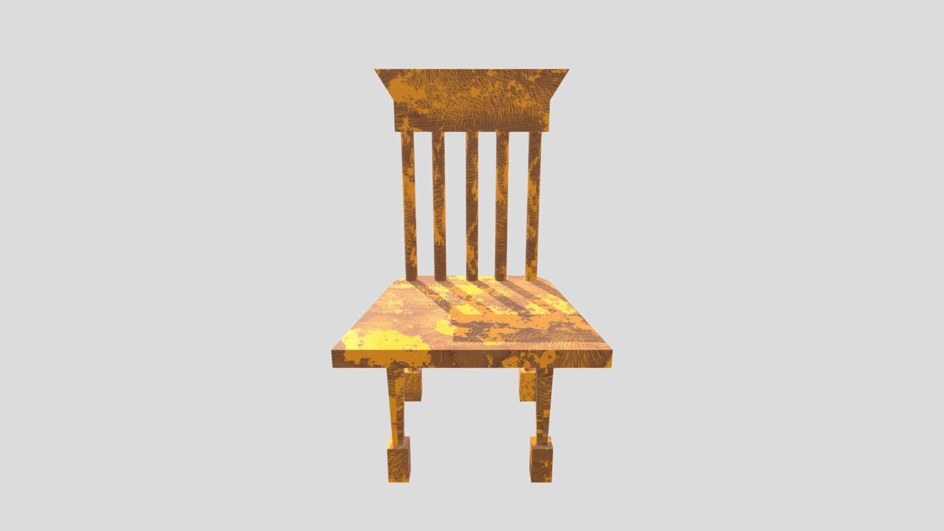 Chair Scratched Paint - 3D model by tschmidt314 [350a0b9] - Sketchfab