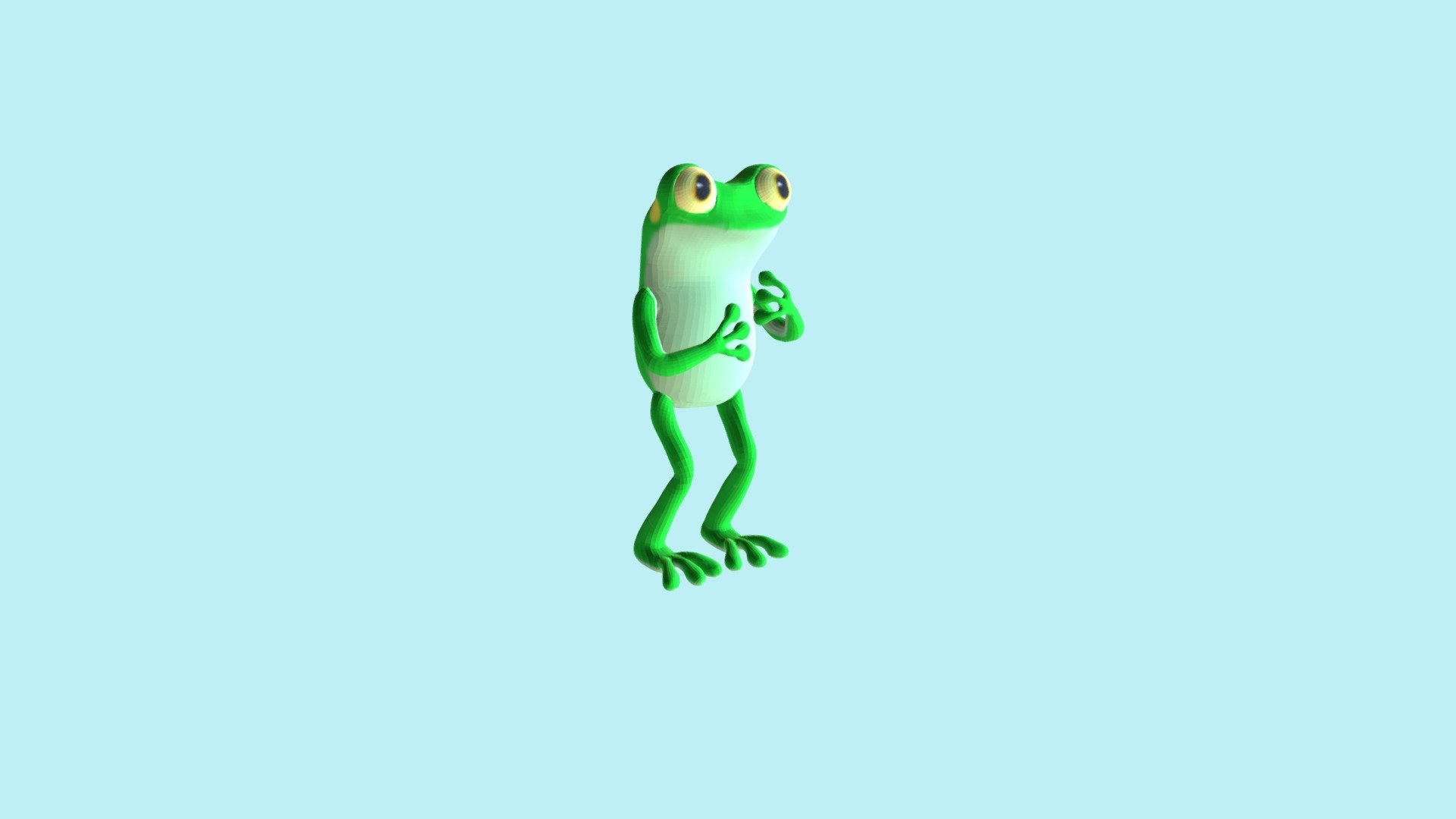 Kero the frog - 3D model by jelskipro [350a4eb] - Sketchfab