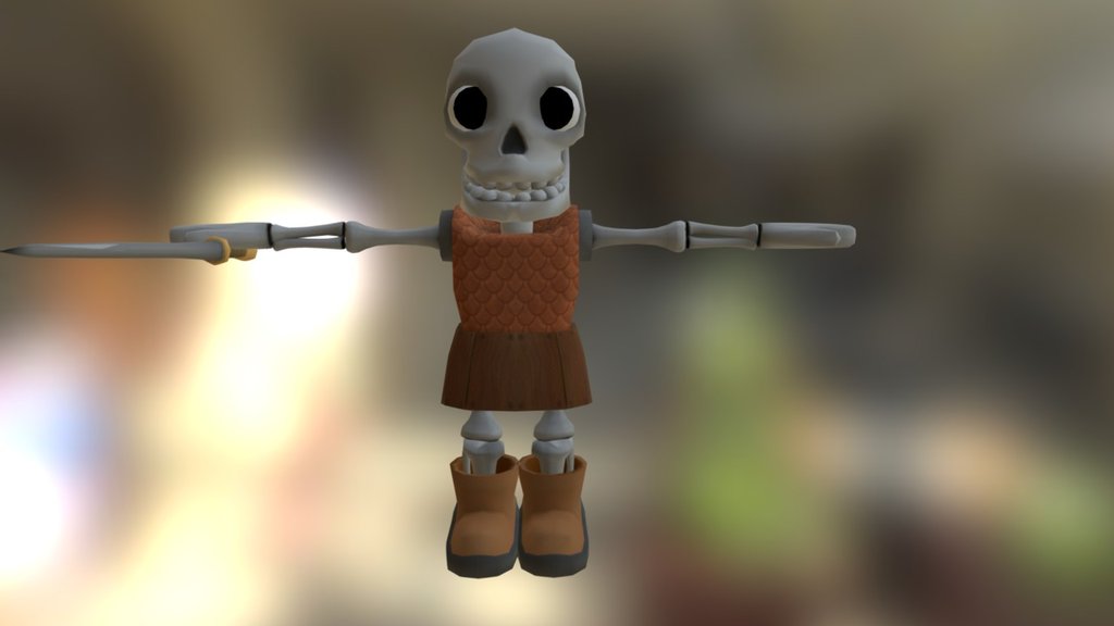 Skelly - Download Free 3D model by oingoboingo [350ab3a] - Sketchfab