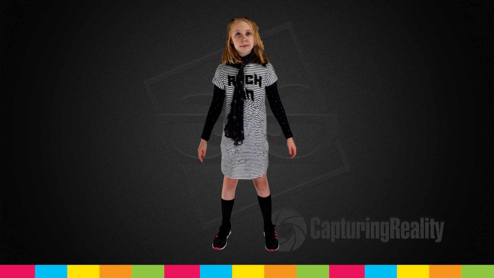 Tamzin's A-Pose - The Big Bang Fair - 3D model by backface [350bb1b ...