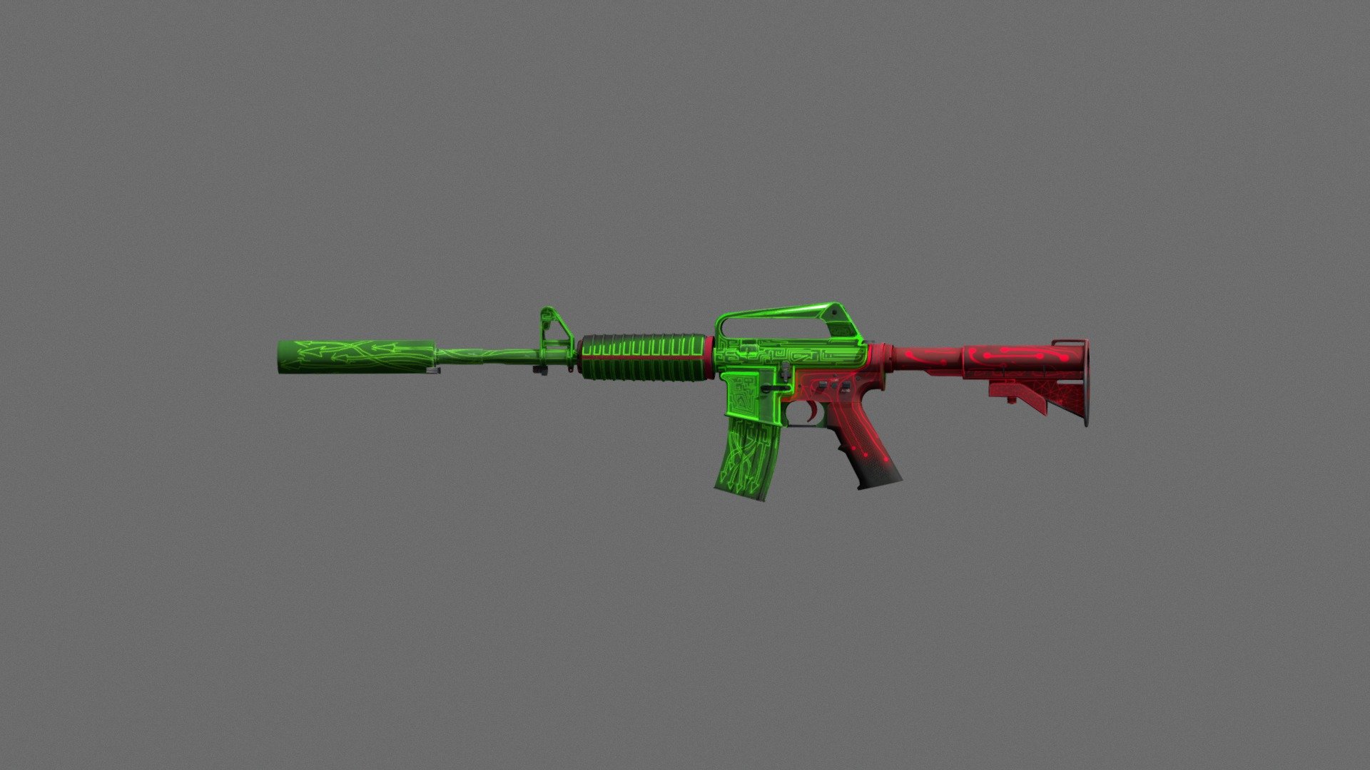 M4A1-S Labyrinths of Reason - 3D model by _egir99_ [350bfb2] - Sketchfab