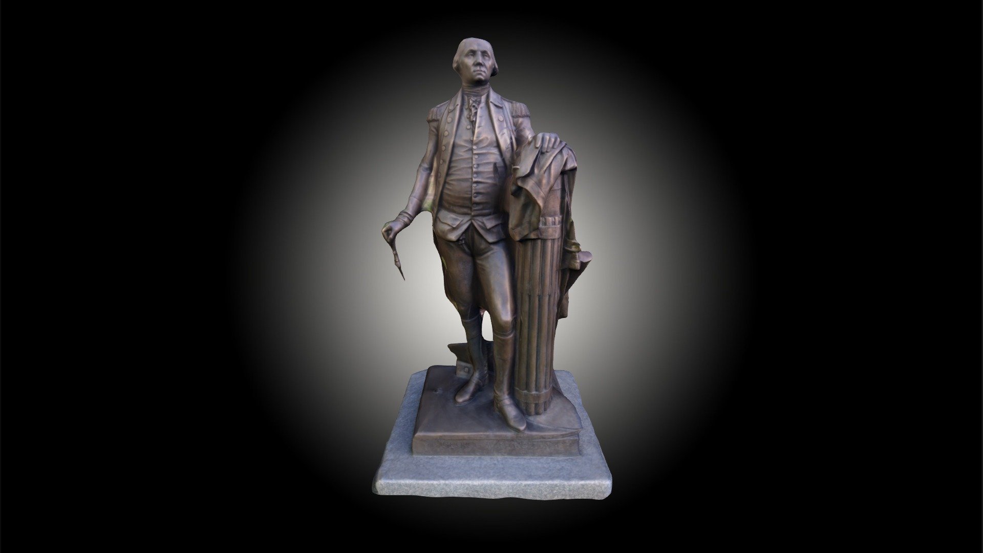 George Washington - Download Free 3D model by statuevision [350e9dd ...