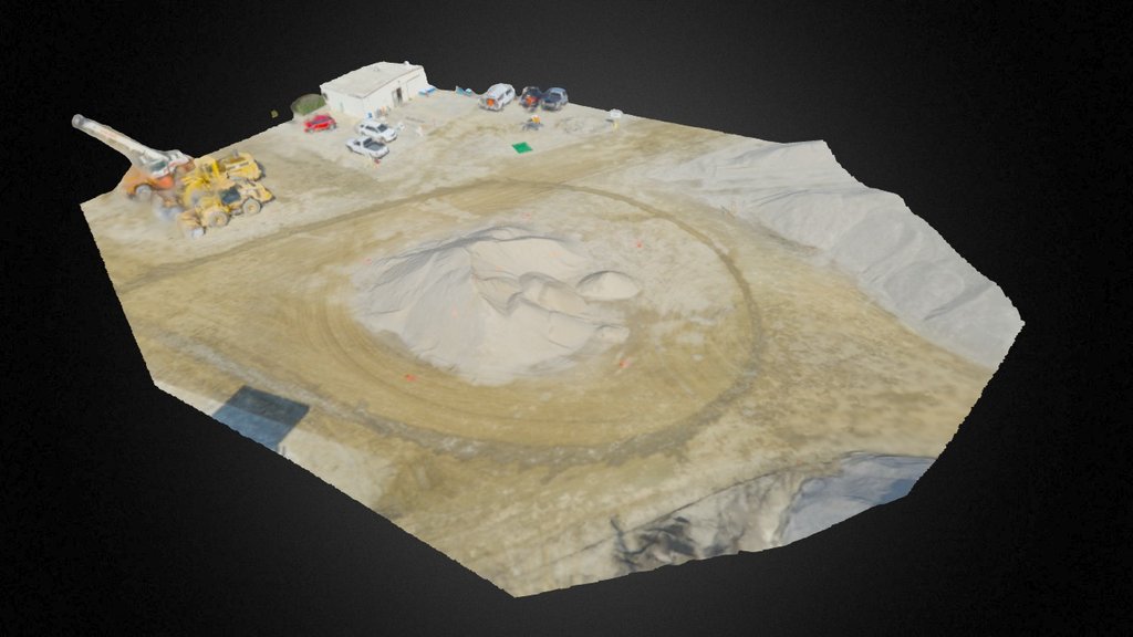 Stockpile Mesh - 3D model by Umap Technologies (@umaptechnologies ...