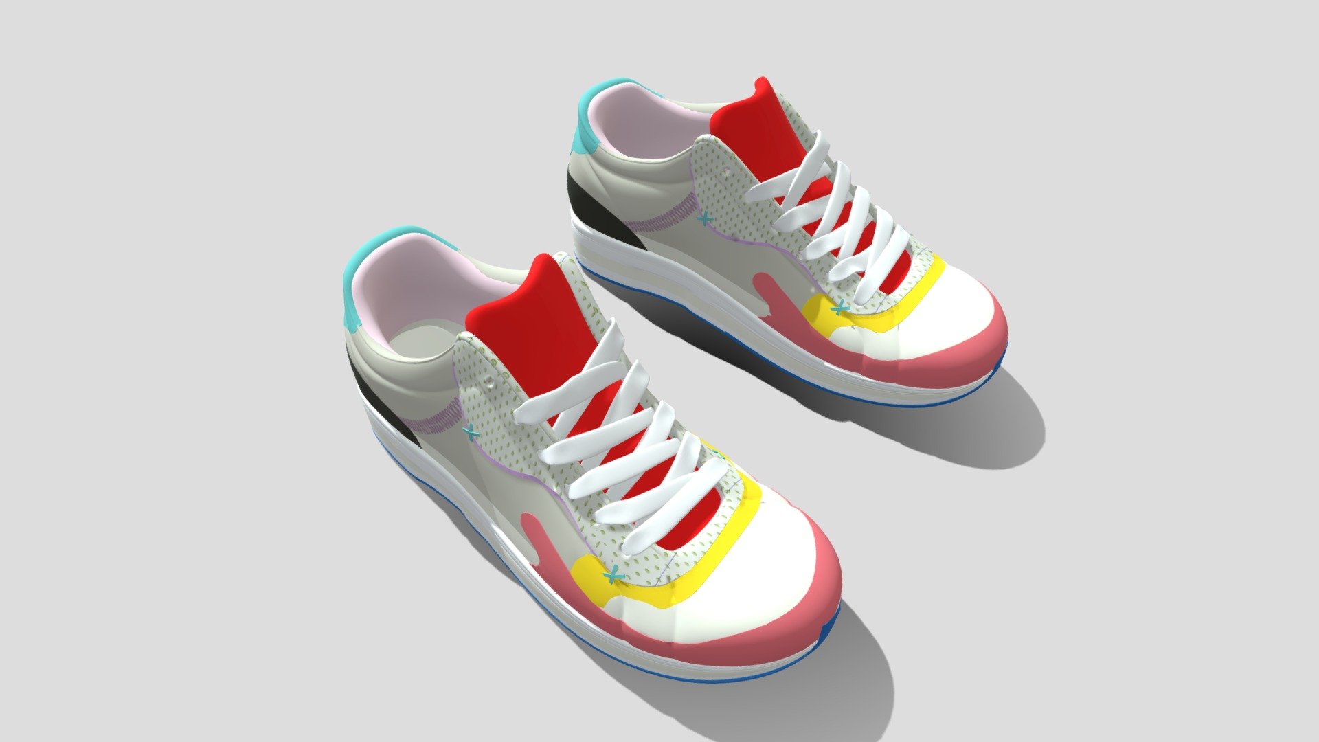 Sneaker - 3D model by tranduyhieu2018 [3511f87] - Sketchfab
