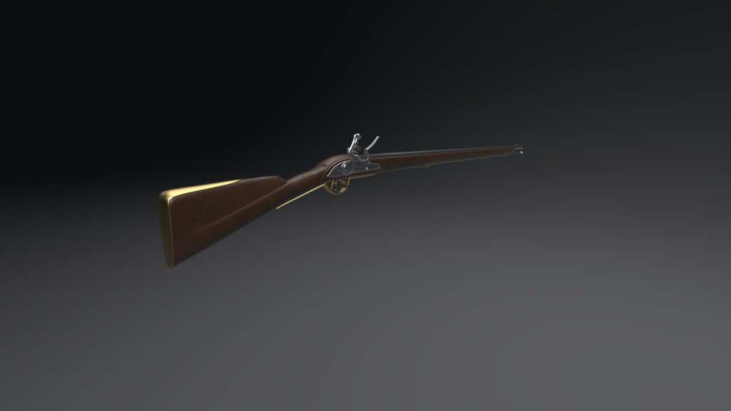 3D Brown Bess CAD - A 3D model collection by dlwilbanks - Sketchfab