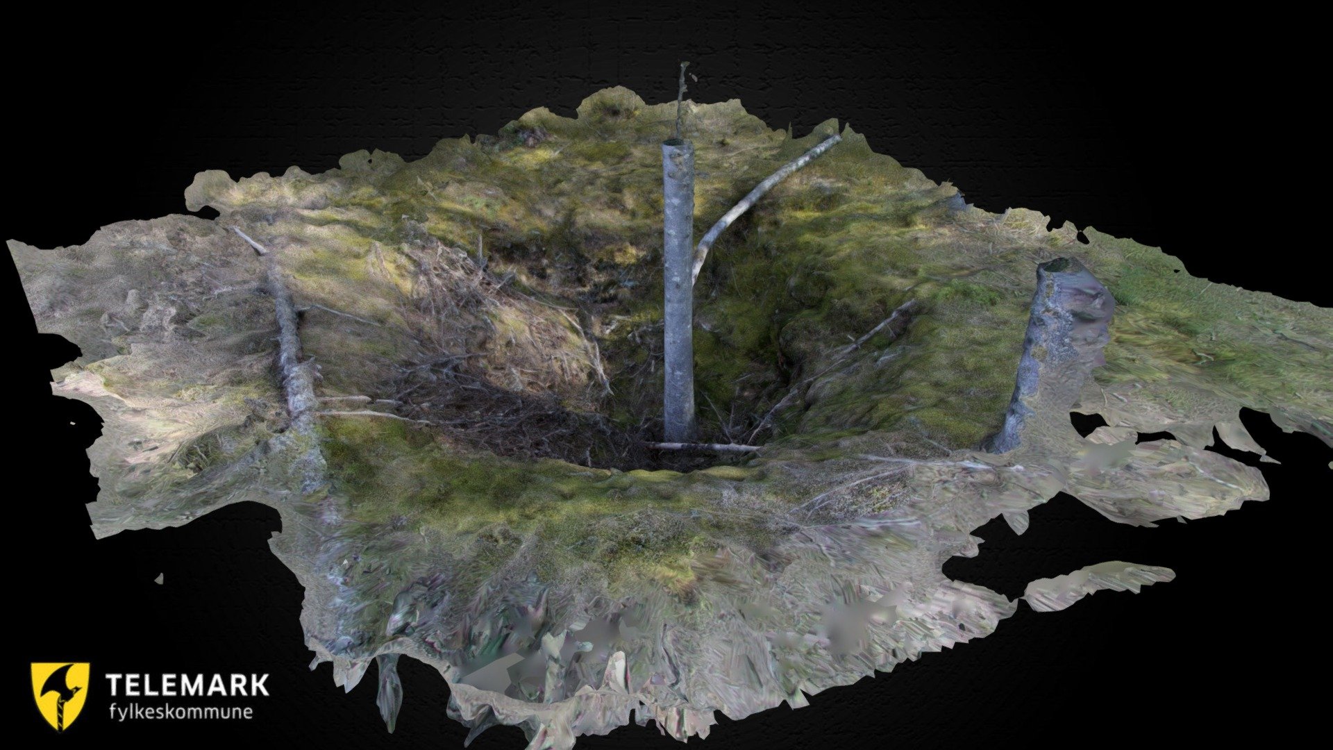 Fangstgrop - 3D model by Kulturarv i Vestfold og Telemark fylkeskommune ...