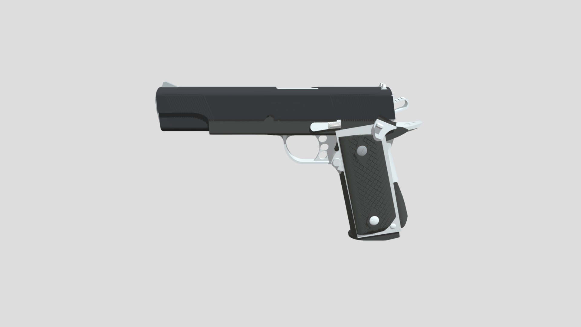 S&W 1911 Pistol - Download Free 3D model by Sharpraptor [3515126 ...