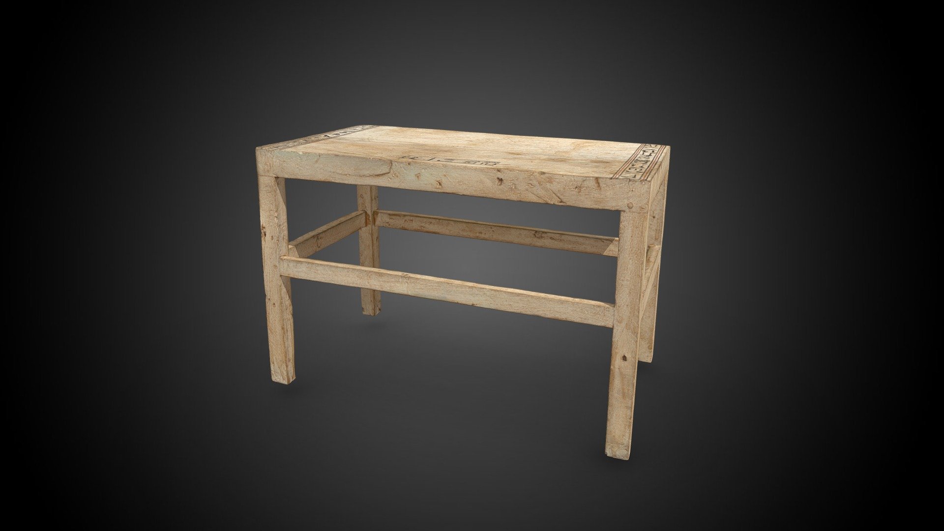 Table of Kha Inscribed with Offering Formulae - 3D model by Museo ...