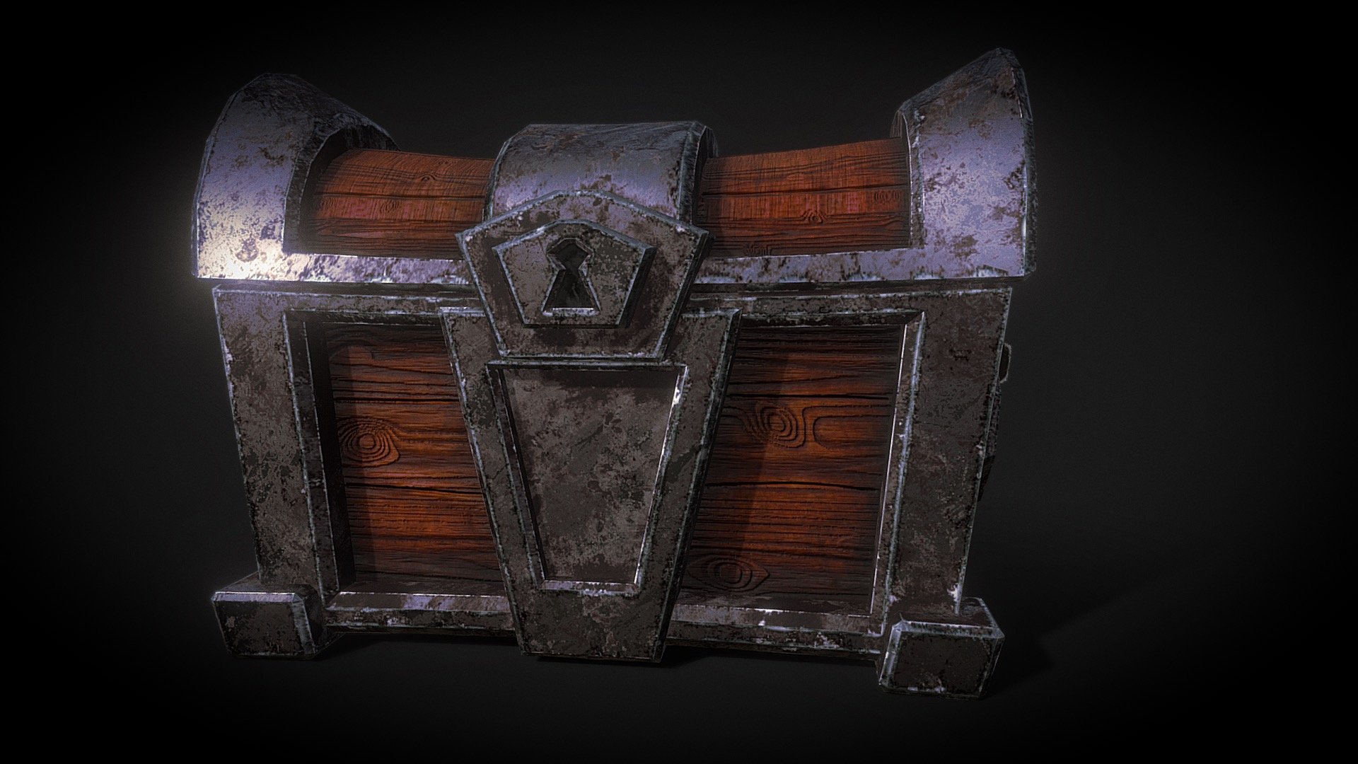 Treasure Chest Game Model - Buy Royalty Free 3D model by Alan Balodi ...