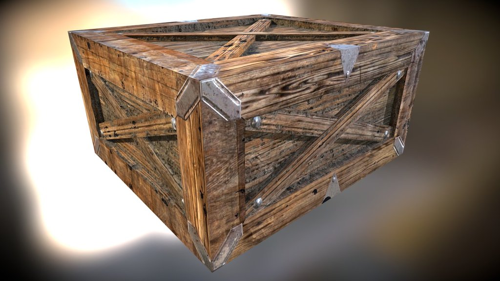 Wood Box - 3D model by Thomas Finlay (@_demonix_) [35177c7] - Sketchfab