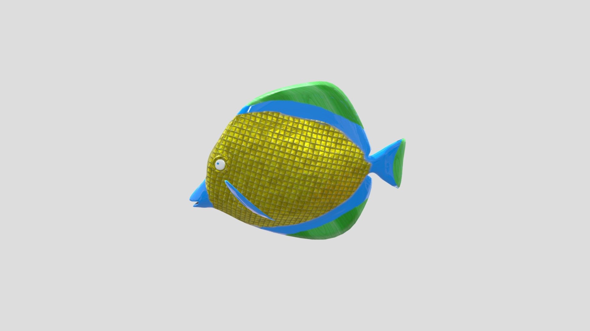 Frady's Fish - 3D model by Tyler Frady (@tnfrady) [3518b52] - Sketchfab