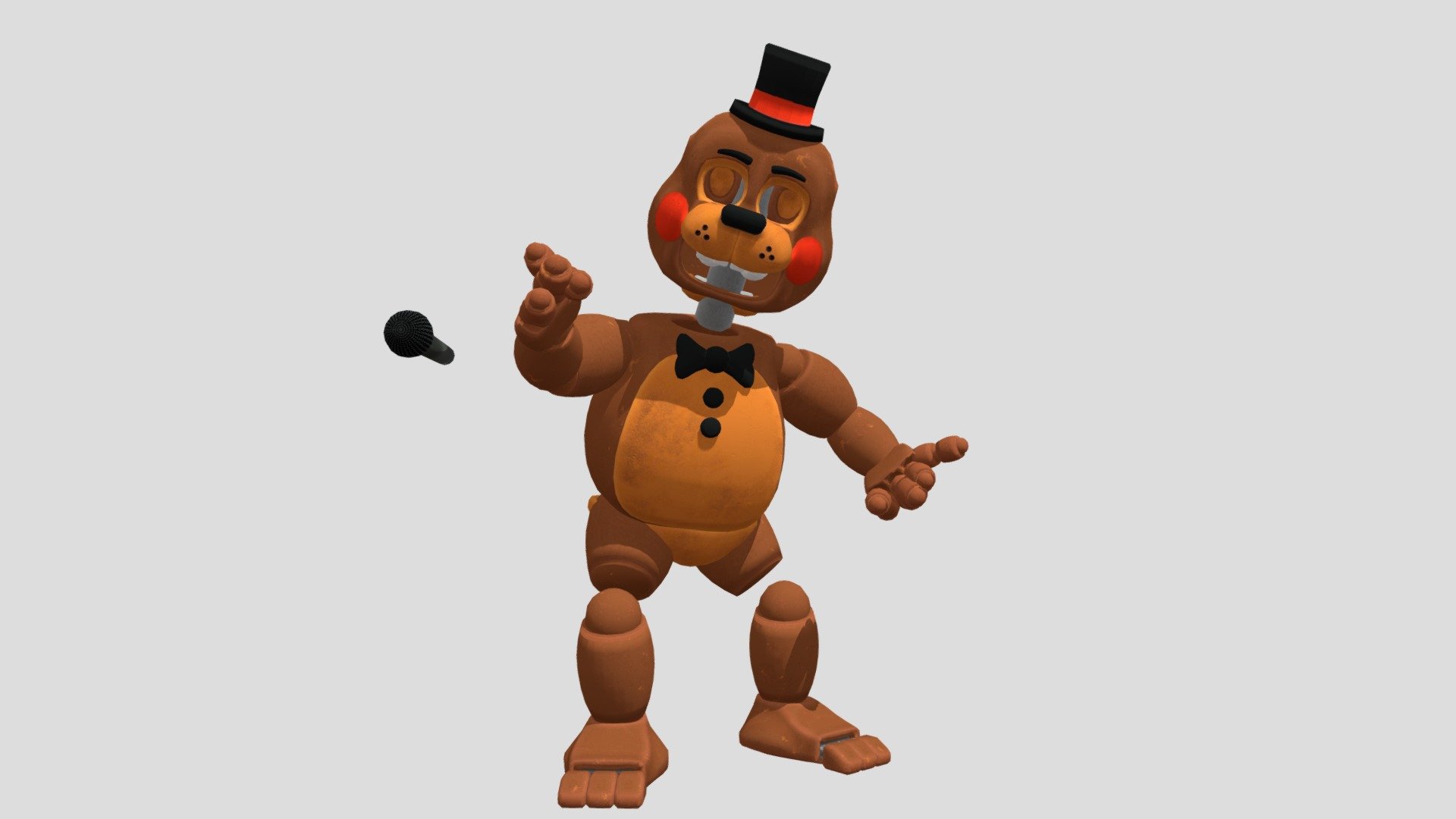 Toy Freddy - Download Free 3D model by OrangeSauceu [3519cf0] - Sketchfab