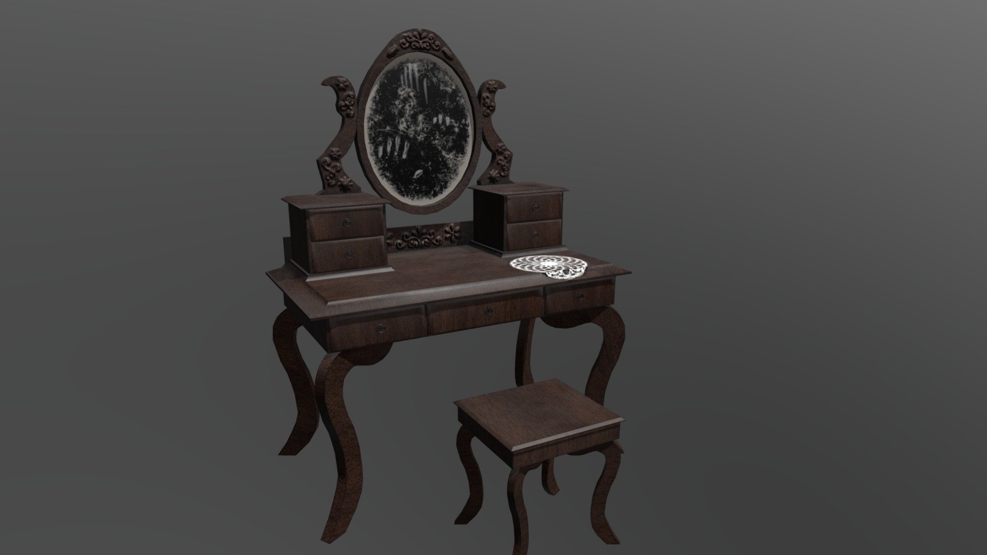 Vanity - 3D model by Sara Frid (@Pixeluna) [351a565] - Sketchfab