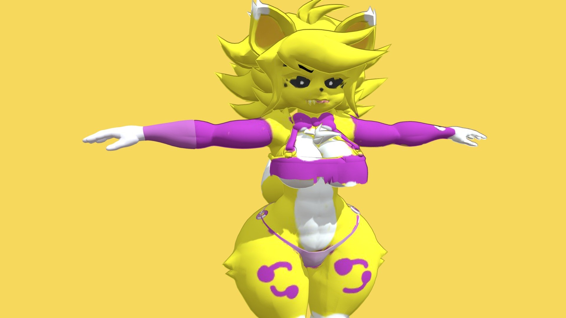 Renamon fexa - Download Free 3D model by Gatomoderno (@kevinmachorro04 ...