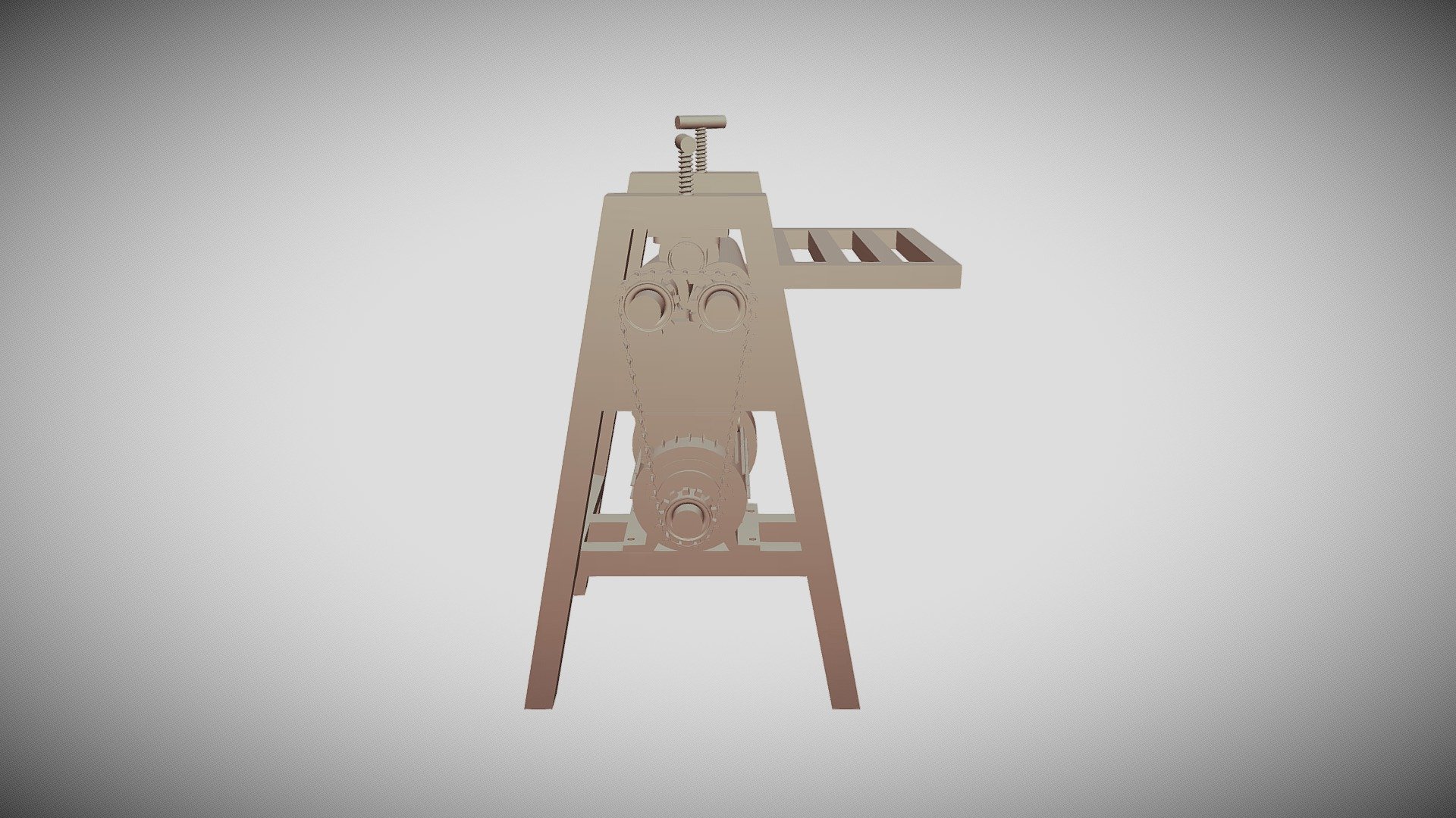 ROLLING MACHINE - 3D model by TUNEZERWE [351b615] - Sketchfab