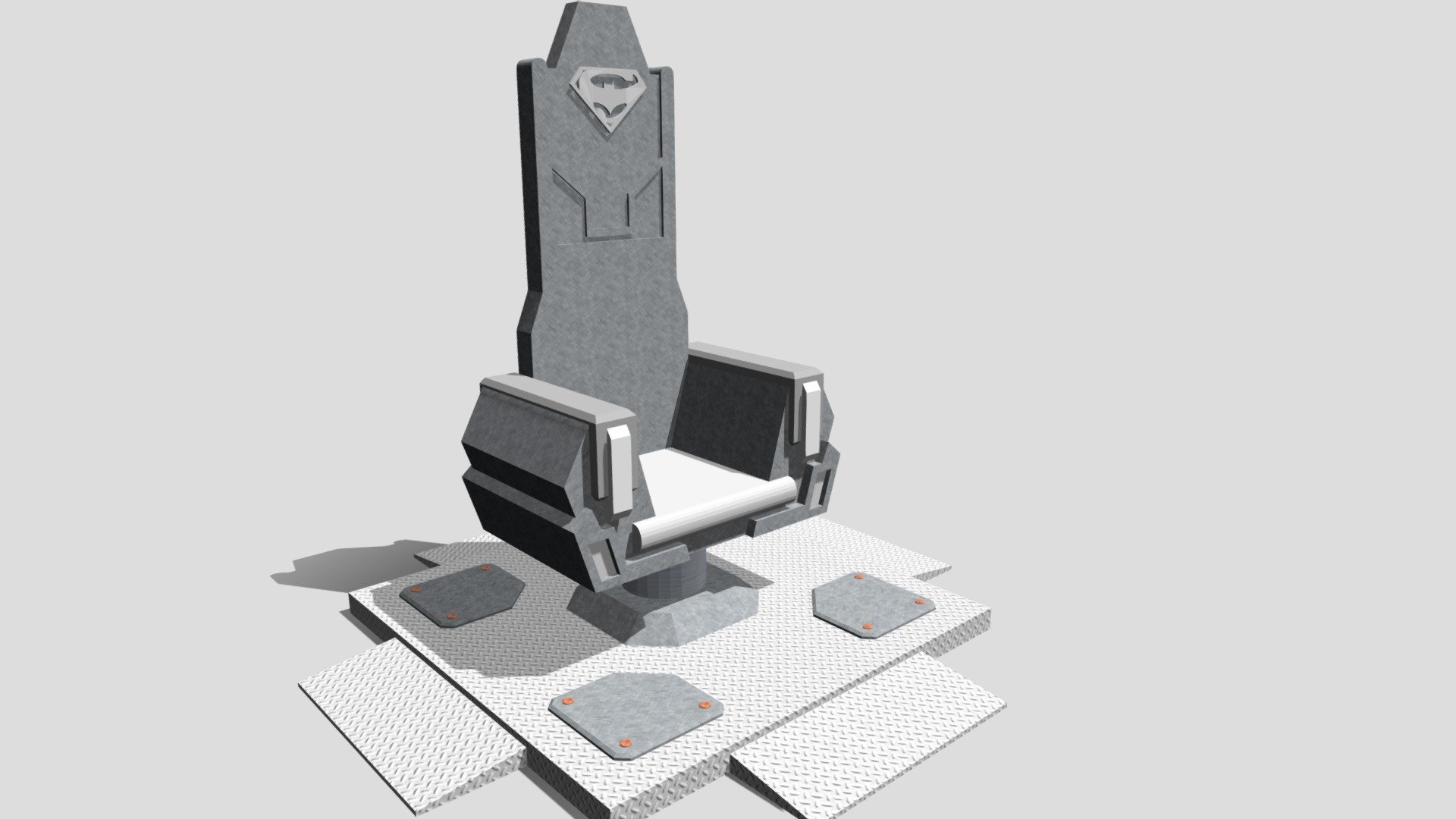 batman throne - Download Free 3D model by Vyacheslav (@Vedunov.s ...