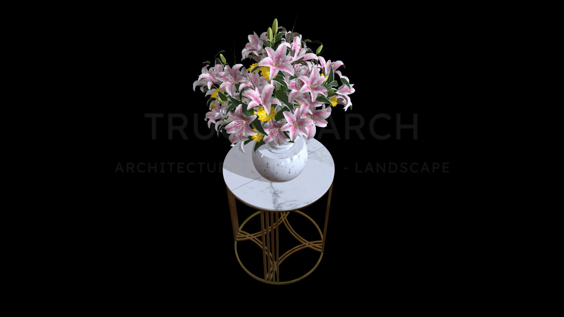 Flower Model V.001 - Download Free 3D model by Kiem Truong (@kiemtruong ...