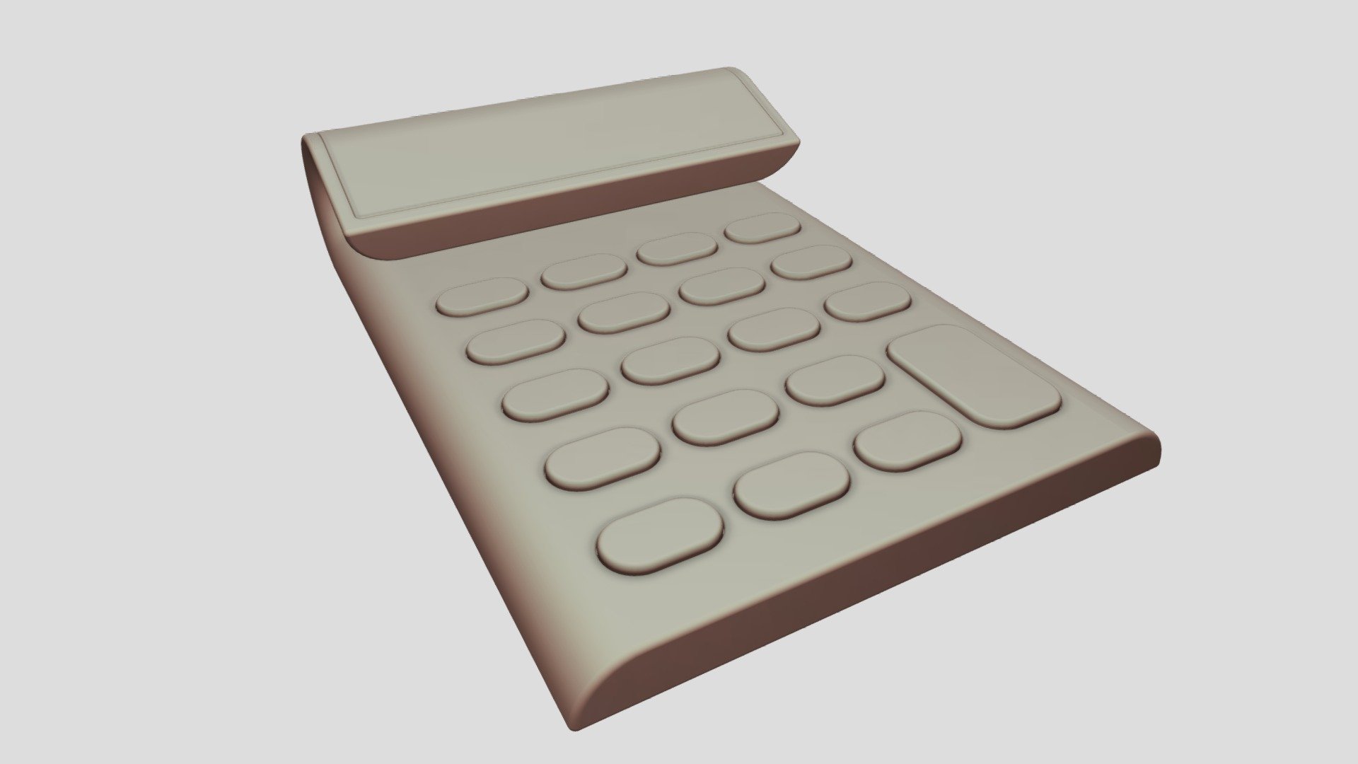 Calculator - 3D model by dhafnan [351f1cc] - Sketchfab
