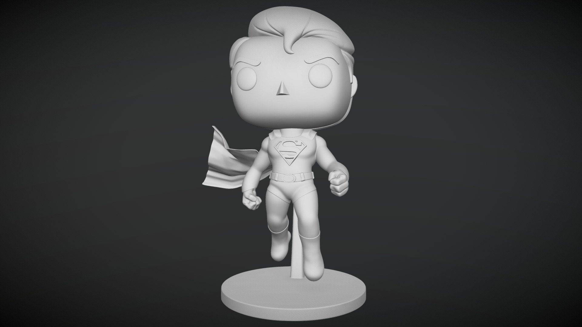 SUPERMAN Funko pop - Buy Royalty Free 3D model by JaviHow (@javihow7 ...