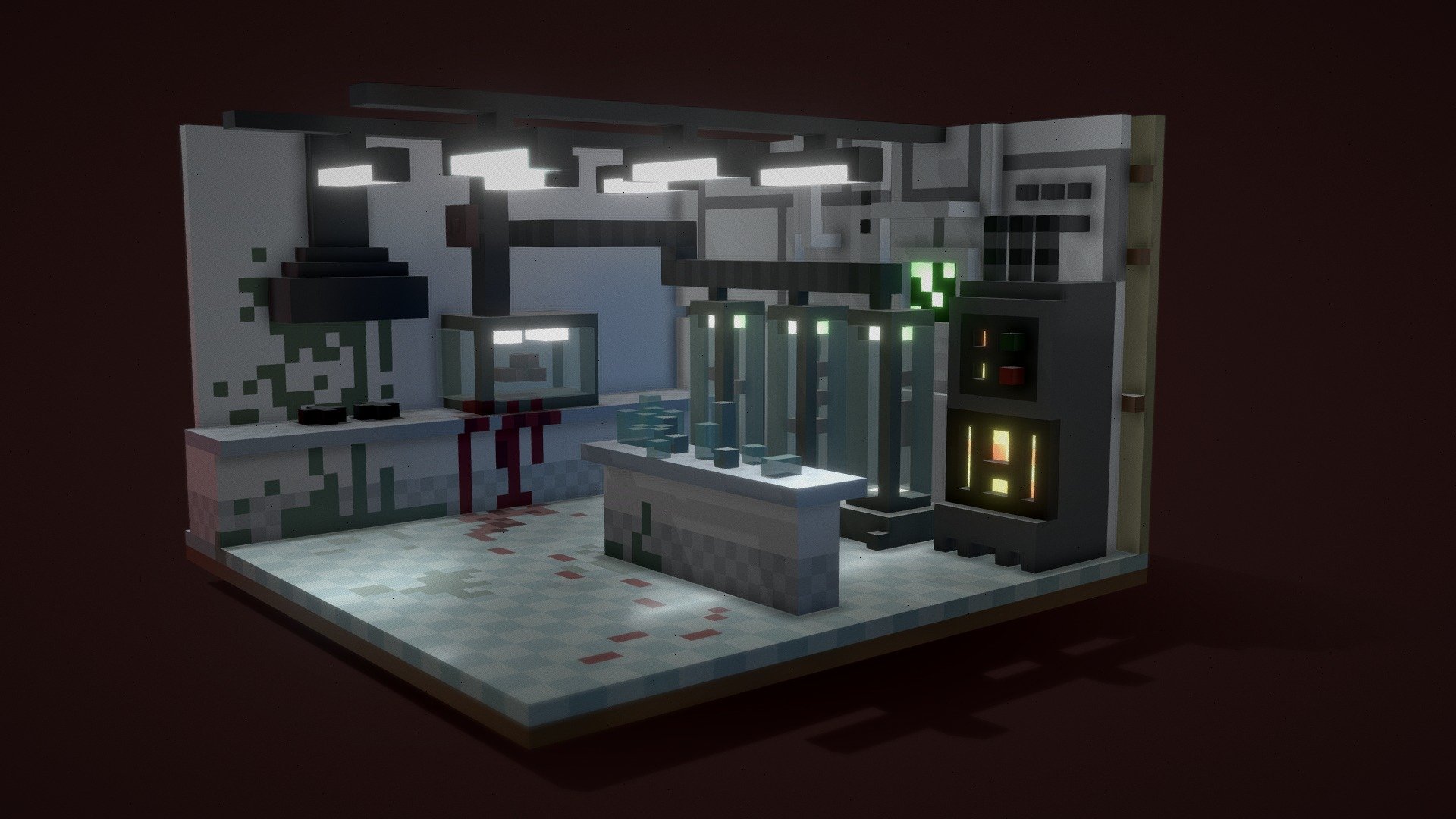 LABORATORY - 3D model by karuyoki [352155b] - Sketchfab