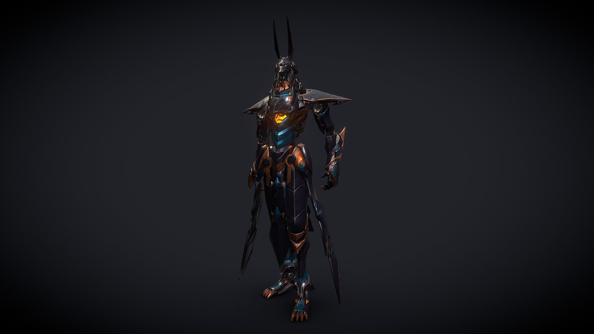 ANUBIS - 3D model by DoA (@dsh8561) [352192e] - Sketchfab