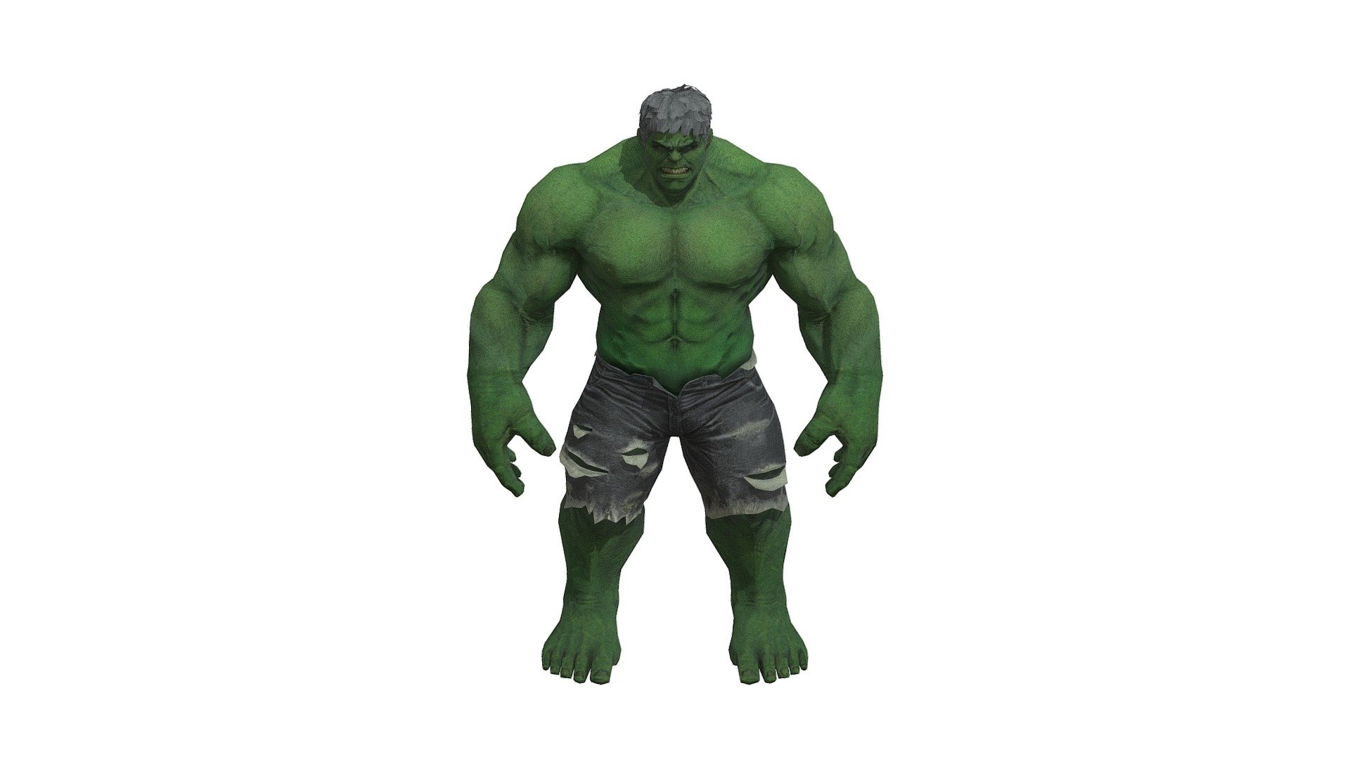 Hulk 3d Model - Download Free 3D model by lenmorrow [3521a59] - Sketchfab