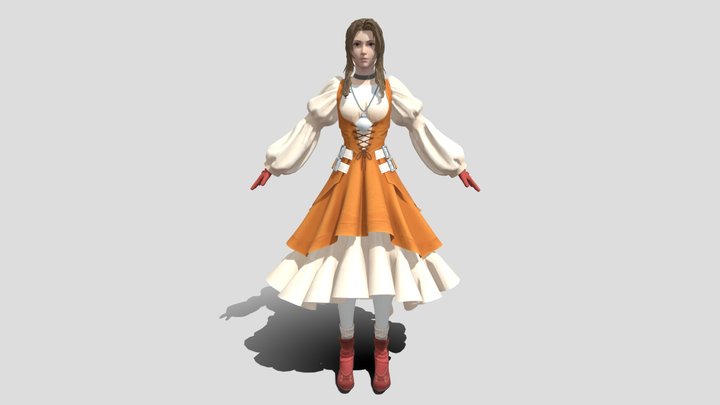 Aerith 3D models - Sketchfab