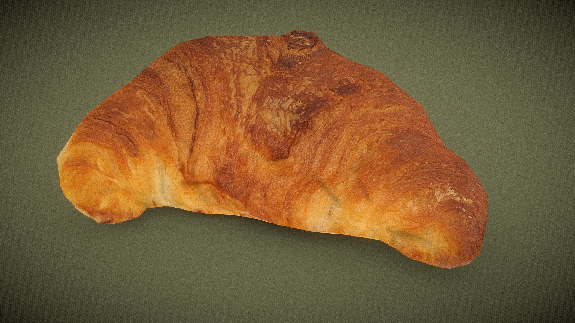 Croissant - Buy Royalty Free 3D model by Polygonal Miniatures ...