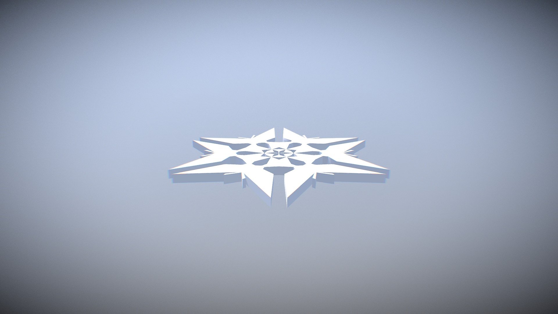 Ben's snowflake - 3D model by ilja_asanovic_cbm [35272e5] - Sketchfab